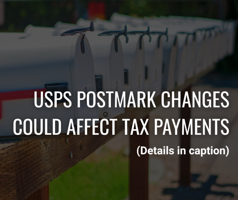USPS changes and important tax information for 2025 - City Of Kaukauna